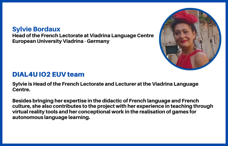 STIFTUNG EUROPA-UNIVERSITAT VIADRINA FRANKFURT - Dial4u project STIFTUNG EUROPA-UNIVERSITAT VIADRINA FRANKFURT - Dial4u project